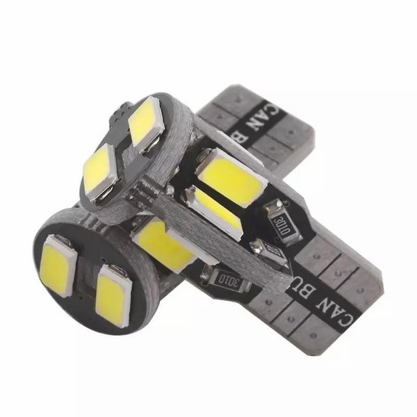 Jual Lampu LED Colok Sein Senja T10 10 Mata SMD Lensa Canbus Motor ...