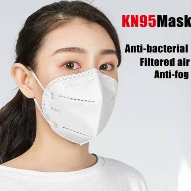 Jual Masker KN95 Earloop kn 95 filter 95% setara n95 4 ply isi 10 Pcs | Shopee Indonesia
