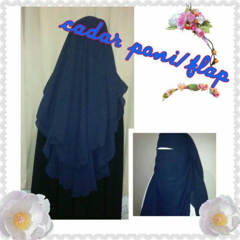 Jual NIQOB PONI / CADAR PONI( SAUDI/YAMAN/MESIR)//bisa REQUES BENTUK ...