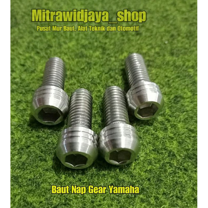 Jual Baut L stainless probolt baut 12,13an panjang 2cm 20mm piringan cakram motif bulat baut ...