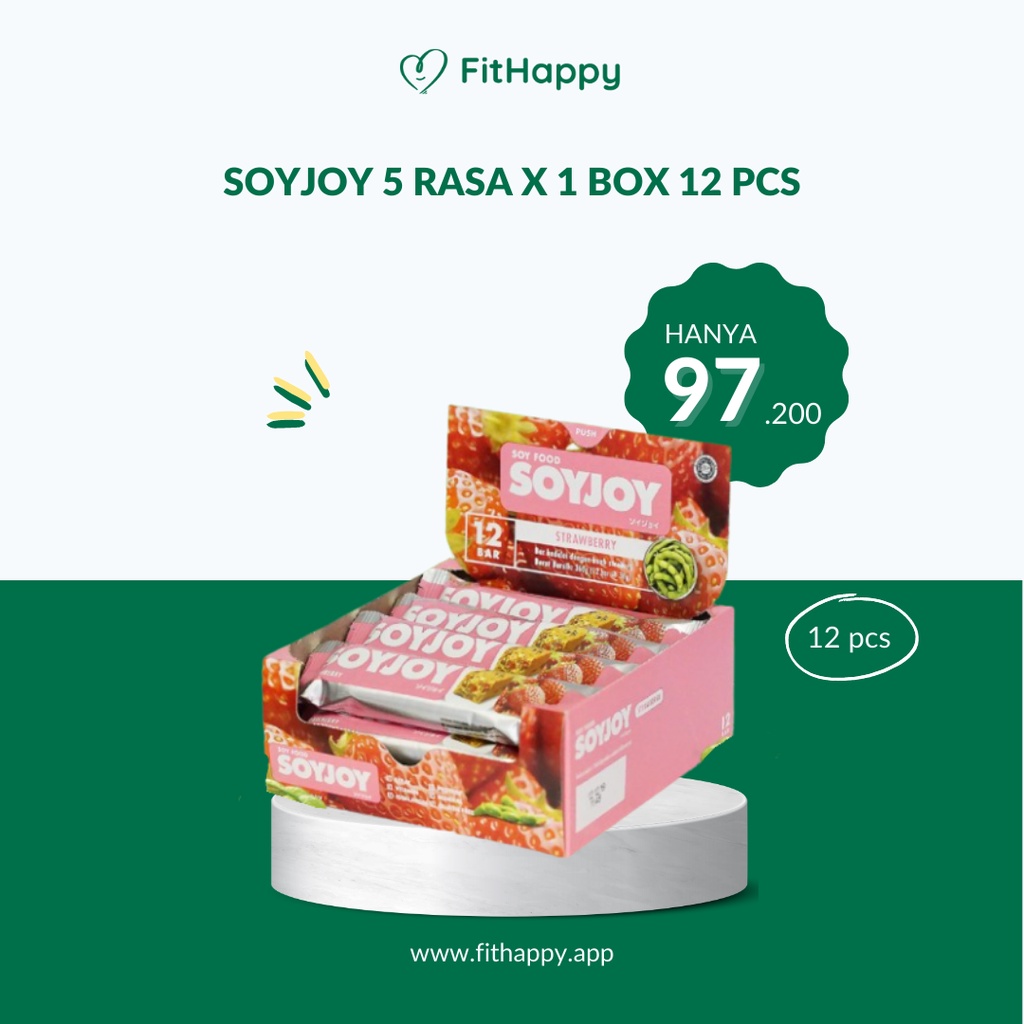 Jual Soyjoy 5 Varian Rasa X 1 Box isi 12 pcs | Shopee Indonesia
