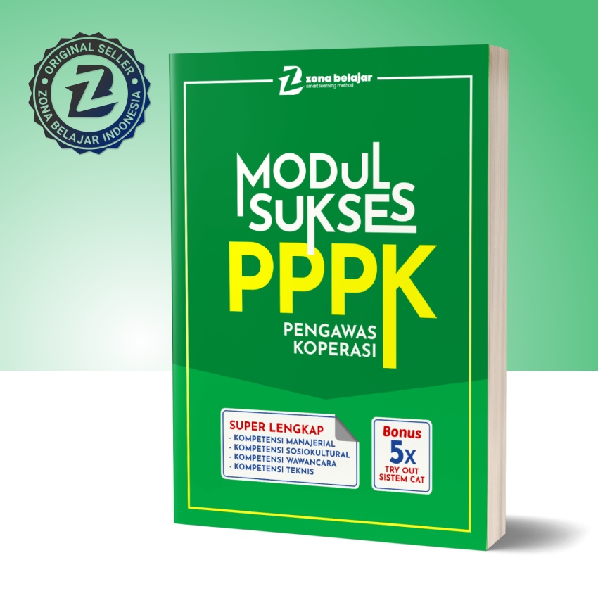 Jual Zona Belajar - Modul Sukses Pppk Formasi Pengawas Koperasi ...