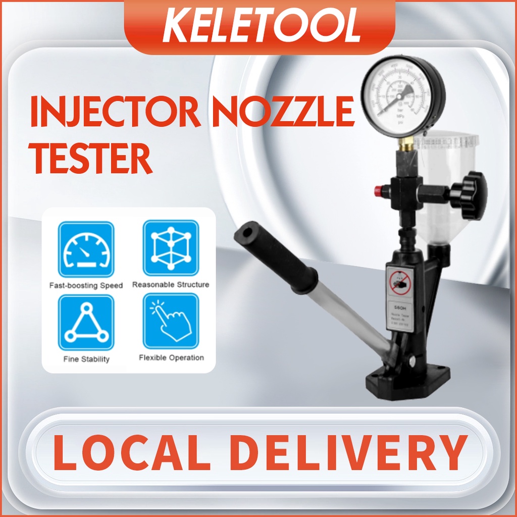 Jual injector nozzle tester Kit Verifikator Nozzle Diesel Injector S60H ...