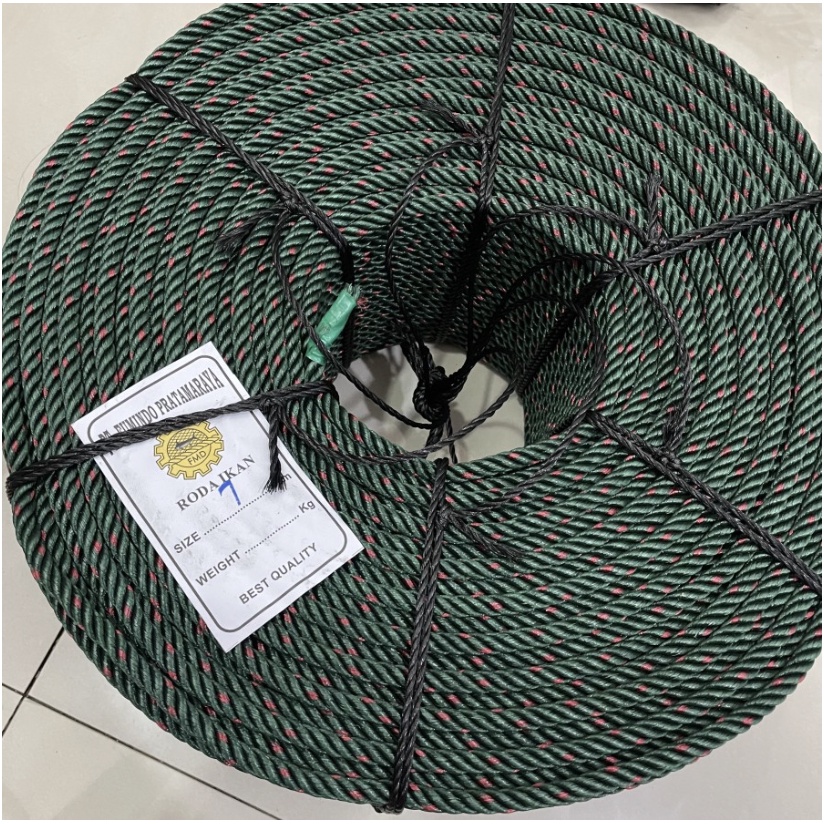 Jual Tali Tambang kecil 7 mm RODA IKAN / FUMINDO (FO) ±200 METER | Shopee Indonesia