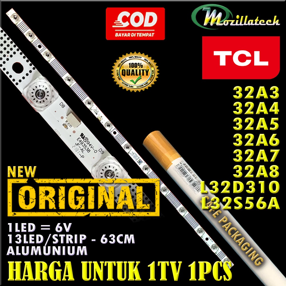 Jual BACKLIGHT TV LED TCL32A3 32A4 32A5 32A6 32A7 32A8 L32D310 L32S56A ...