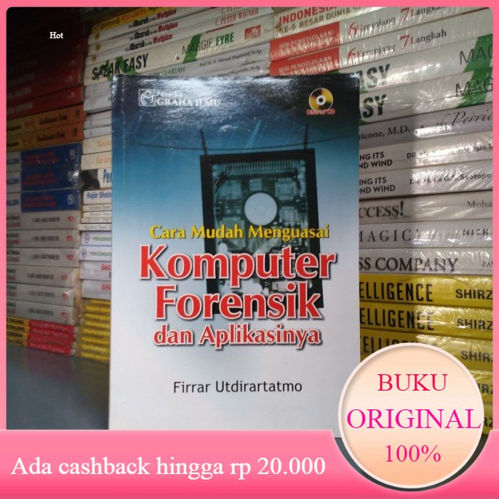 Jual Buku CARA MUDAH MENGUASAI KOMPUTER FORENSIK DAN APLIKASINYA Non CD ...