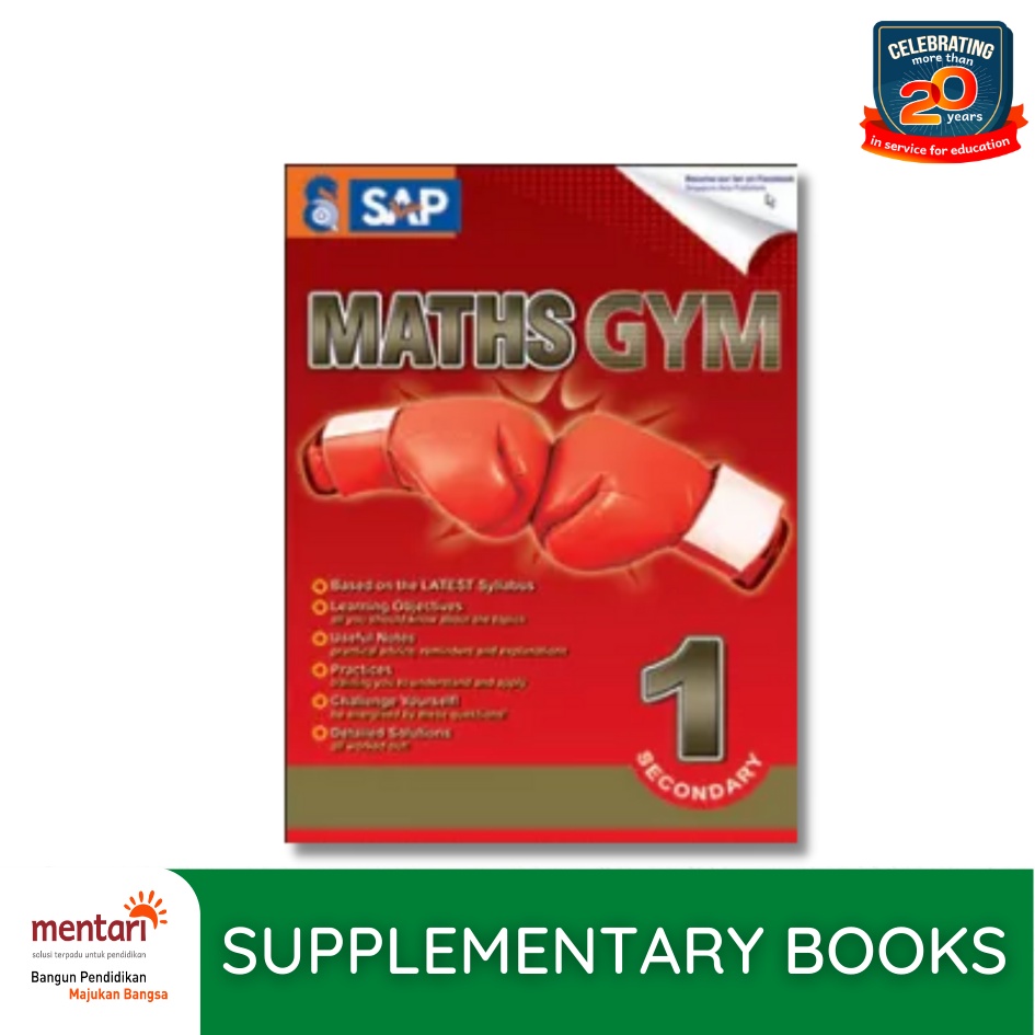 Jual Maths Gym | Buku Latihan Tambahan Matematika SMP | Shopee Indonesia