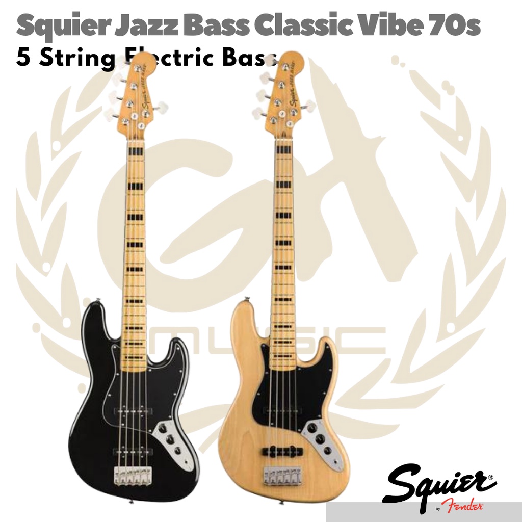 Jual Squier Jazz Bass V Classic Vibe 70s 5 strings | listrik elektrik ...