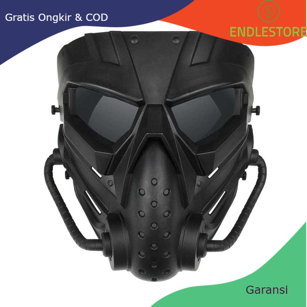 Jual Masker Topeng Airsoft Gun Paintball Anti Fog Model Alien - WST01 ...