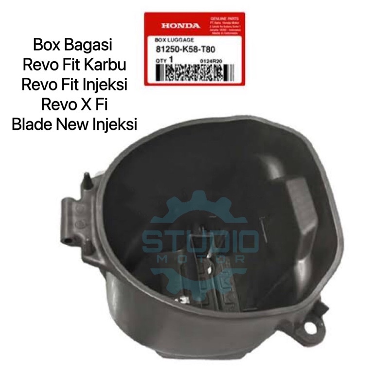 Jual 81250K58T80 BOX BAGASI REVO FIT CARBU,REVO X FI,BLADE NEW INJEKSI 81250-K58-T80 ASLI AHM ...