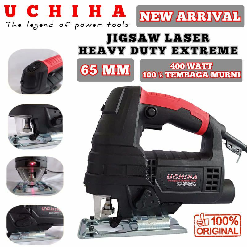 Jual mesin jigsaw laser 65mm uchiha variable speed tahan panas full ...