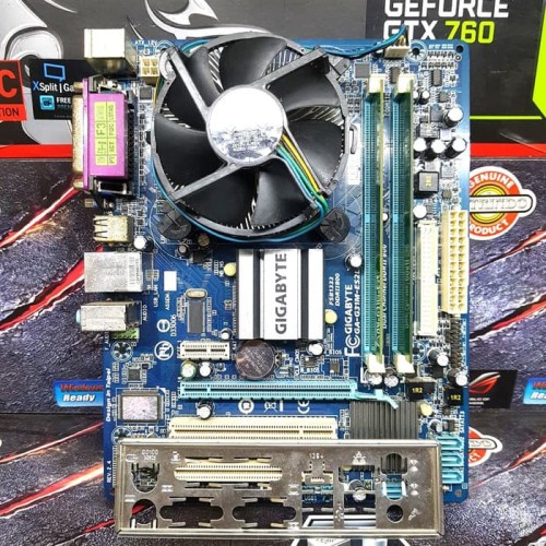 Jual PAKETAN Motherboard INTEL G31 DDR2 + processor 2,9 Ghz + ram 4gb ...