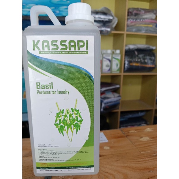 Jual BASIL pewangi baju kassapi Parfum / parfume Laundry 1 Liter untuk ...