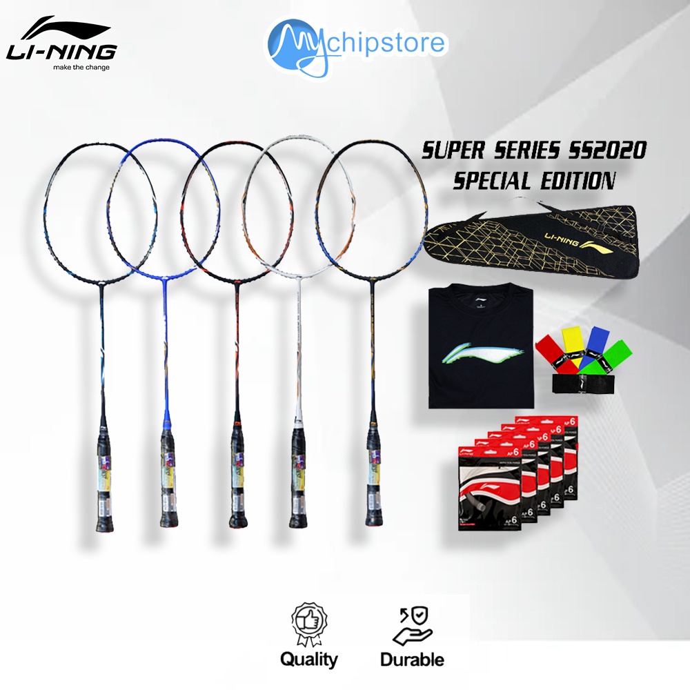 Jual Raket Bulutangkis Badminton Original LINING Super Series SS 2020 ...