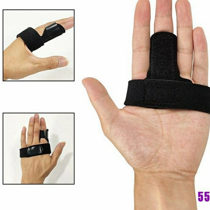 Jual RUT]Adjustable Finger Splint Brace Trigger Finger Support Fracture ...
