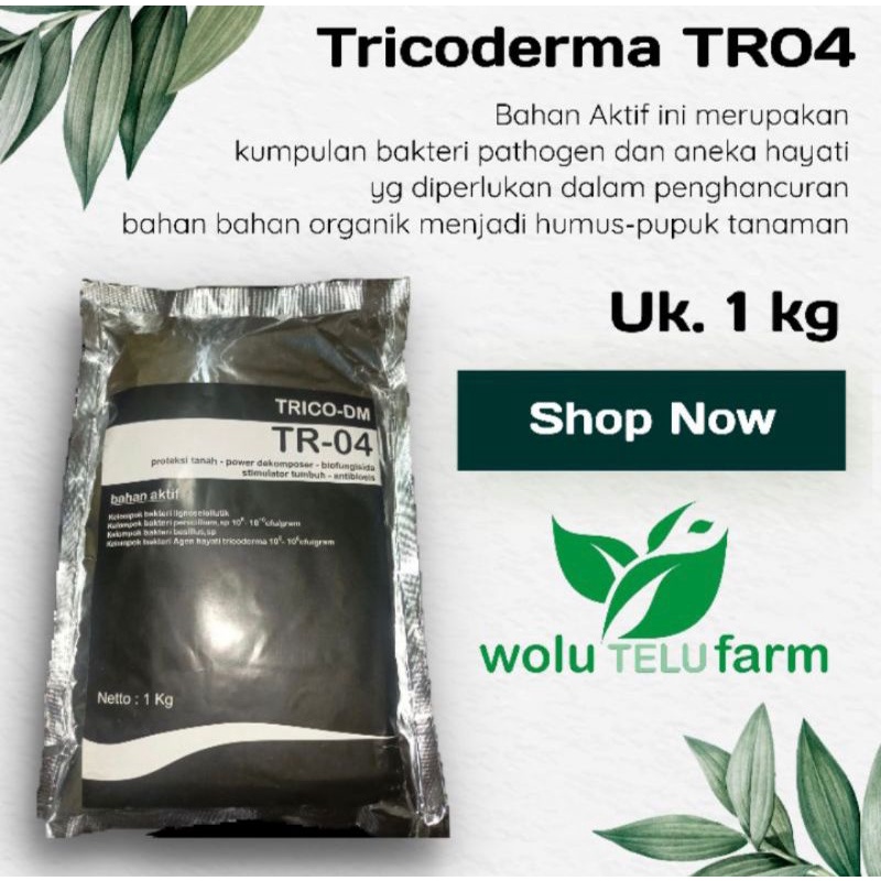 Jual pupuk Trico-DM 1kg TR-04 trichoderma tricoderma harzanium sp anti ...