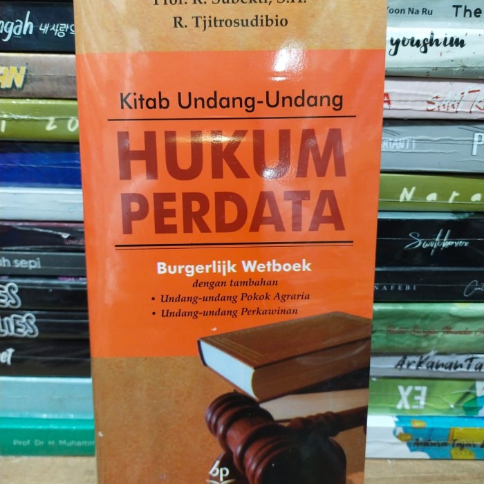 Jual Buku Buku Kitab Undang-Undang Hukum Perdata Burgerlijk Wetboek Bw ...