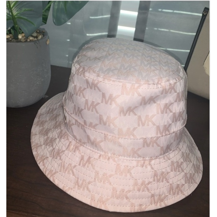 Jual MICHAEL KORS LOGO PRINT BUCKET HAT 100% Original | Shopee Indonesia