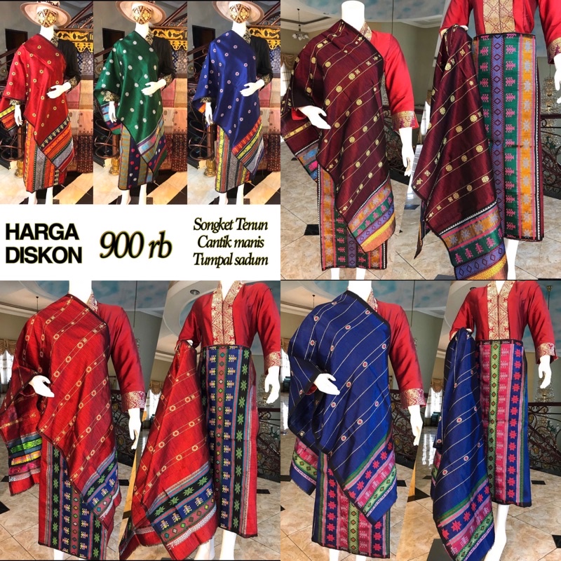 Jual Songket cantik Manis Rakam / songket tenun asli palembang /ilham songket palembang | Shopee ...