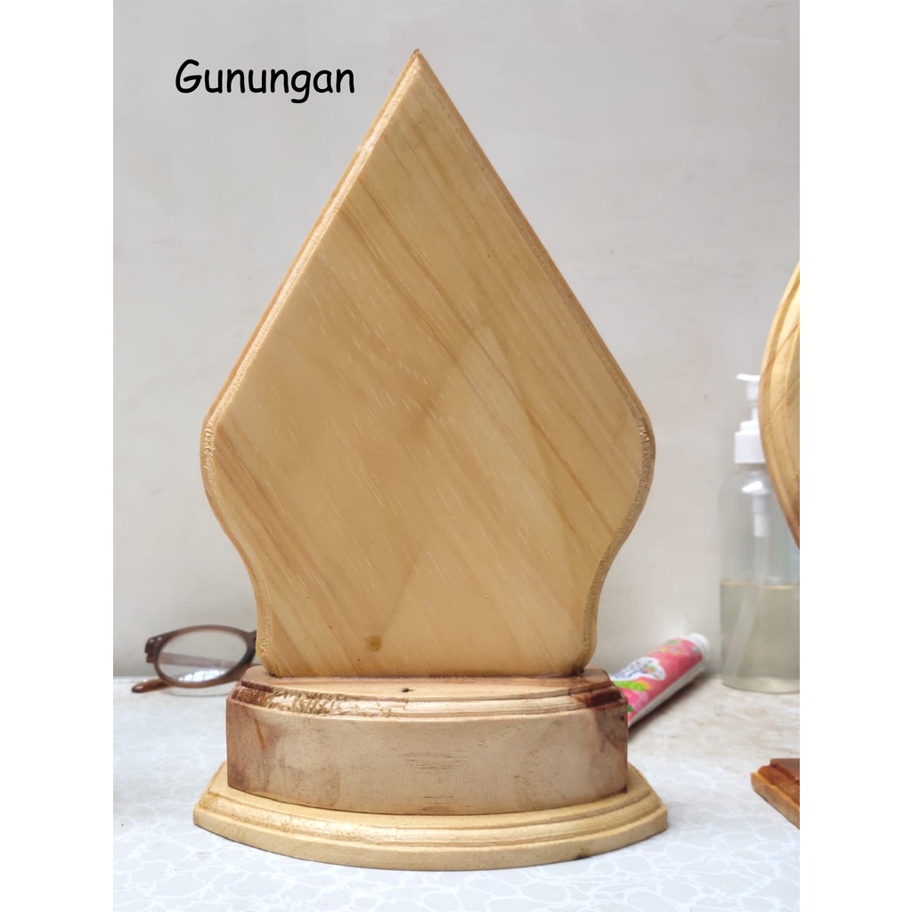 Jual Plakat Kayu Vandel Kayu Piala Kayu Trophy Kayu | Shopee Indonesia