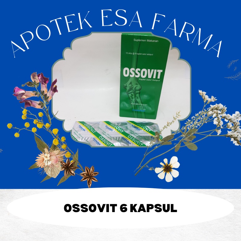 Jual Ossovit 10 Strip @ Kaplet - Suplemen Kalsium untuk Kesehatan ...