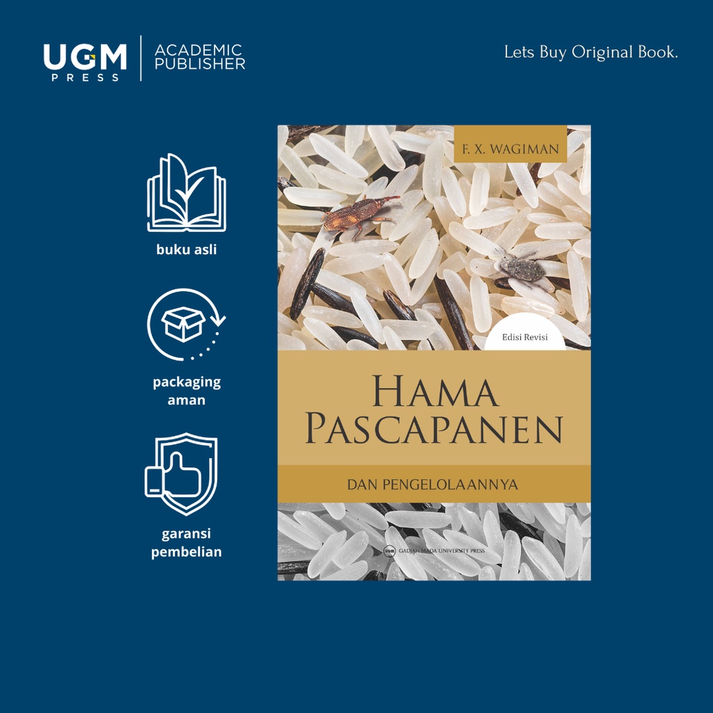Jual UGM Press Buku Original Hama Pascapanen dan Pengelolaannya Edisi ...