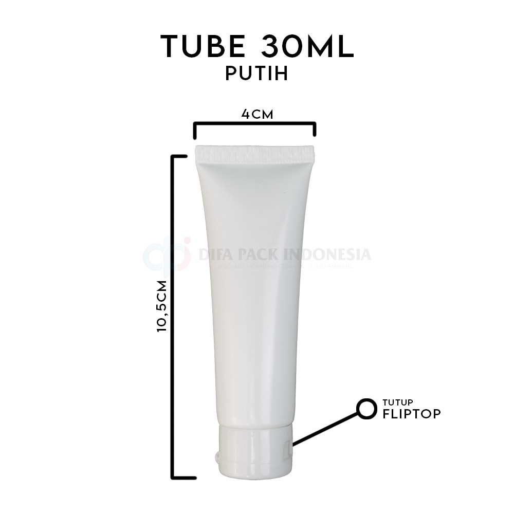 Jual Botol Tube 30ml Tutup Fliptop Putih Putih Tebal | Shopee Indonesia