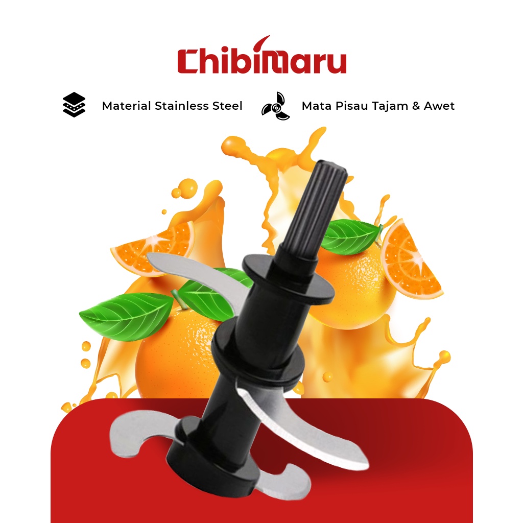 Jual Mata Pisau Blender Tajam Cutter Blender Quatre Juicer Kapsul Mata ...