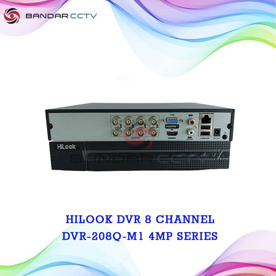 Jual HILOOK by Hikvision DVR 8 CHANNEL DVR-208Q-M1 4MP SERIES | Shopee Indonesia