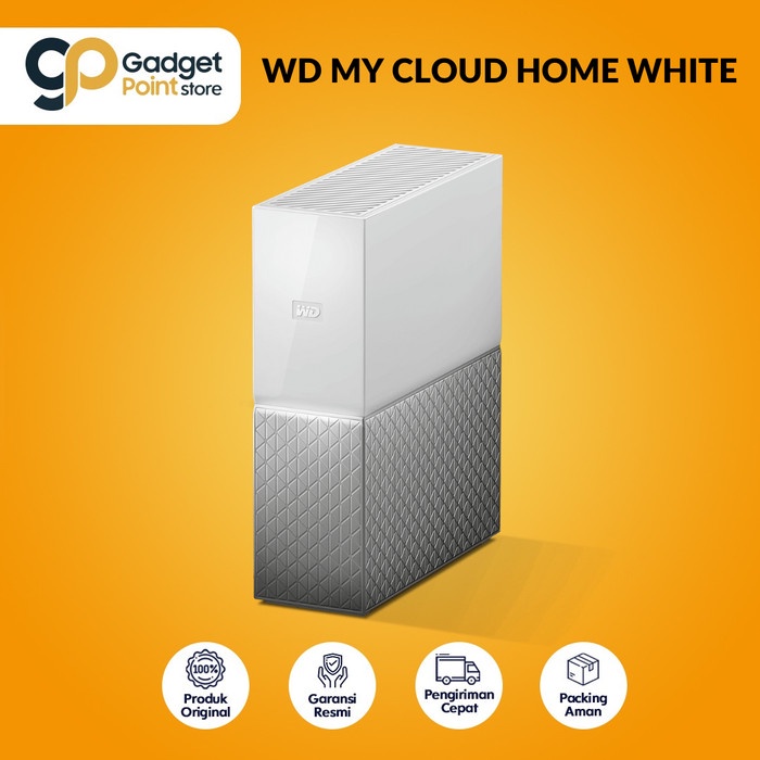 Jual Hardisk Eksternal WD My Cloud Home 8TB White - Garansi 3 Tahun ...