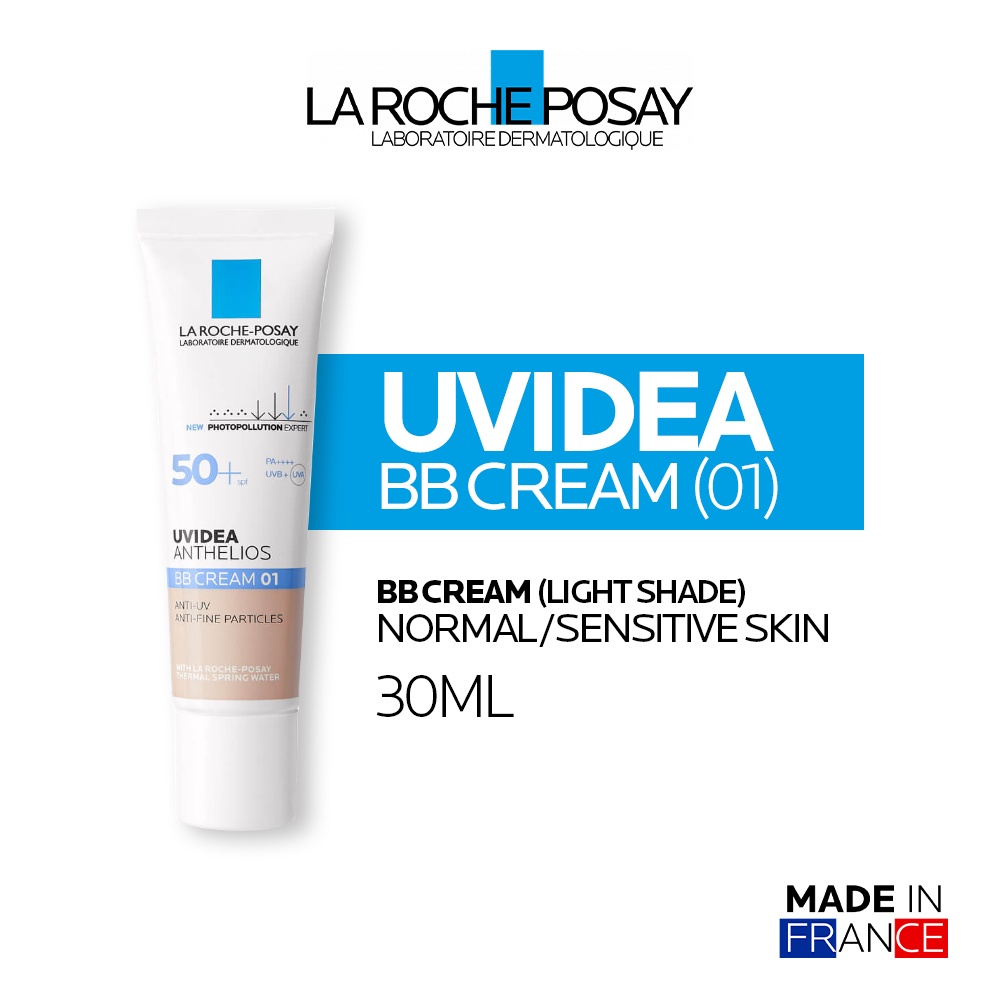 Jual La Roche Posay Uvidea BB Cream (01) SPF 50+ PA++++ 30ml - Sunscreen BB Cream Kulit Normal ...