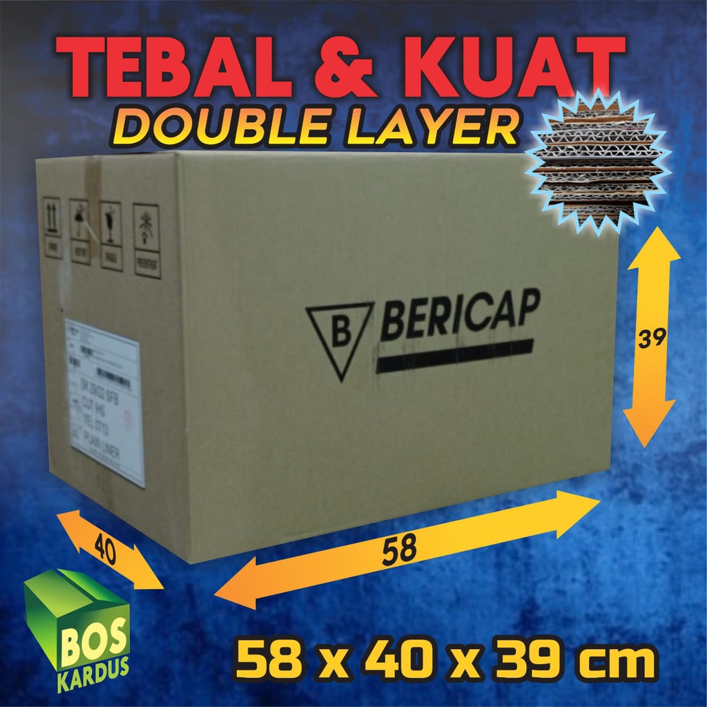 Jual Kardus Jumbo Dus Kotak Packing Paking Bekas Baru Tebal Gede Besar ...