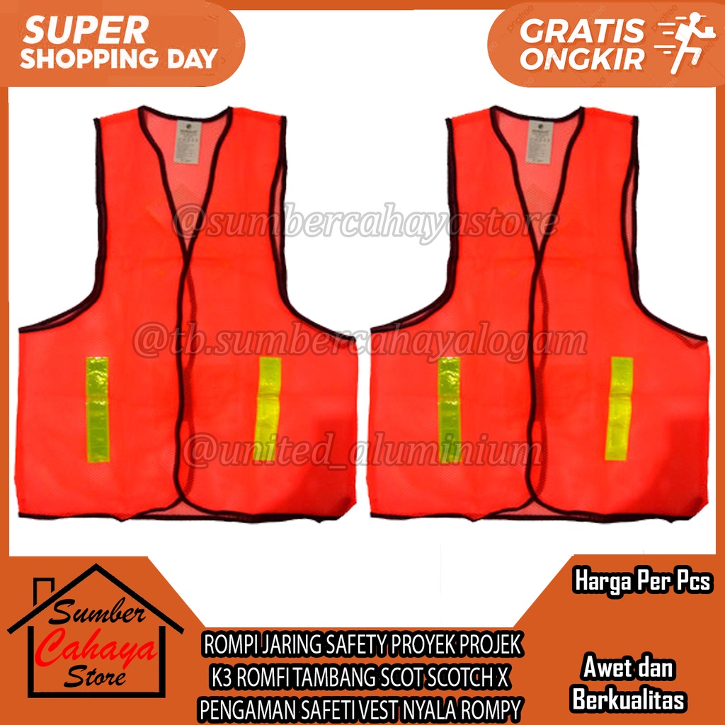 Jual ROMPI JARING SAFETY PROYEK PROJEK BANGUNAN K3 ROMFI TAMBANG SCOT ...