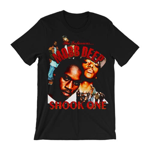 Jual Kaos Mobb Deep The Infamous Shook Ones 90s Boom Bap Old School ...