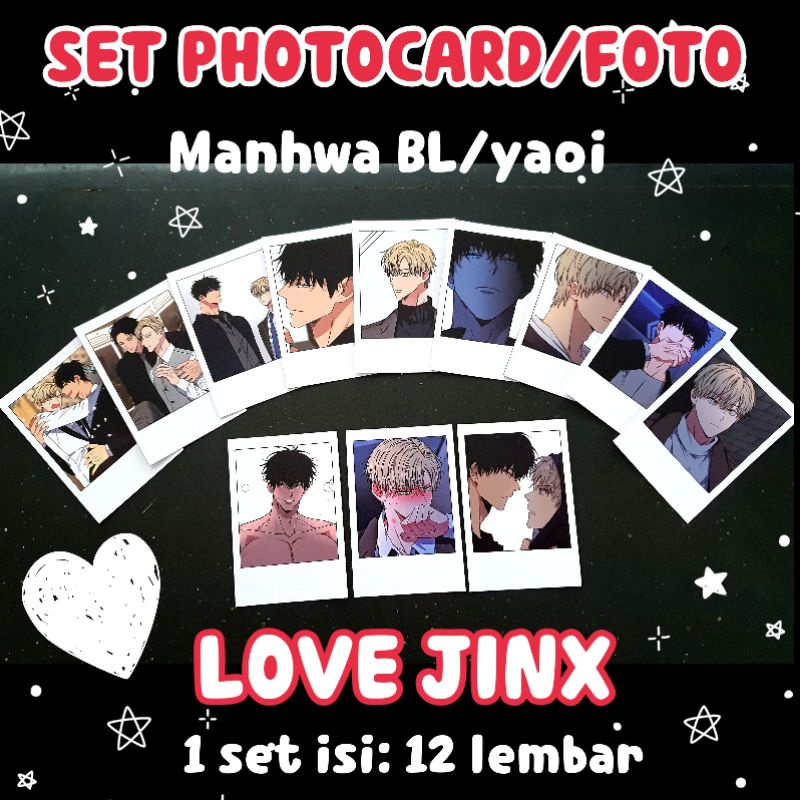 Jual photocard/set foto manhwa love jinx (bl/yaoi) | Shopee Indonesia