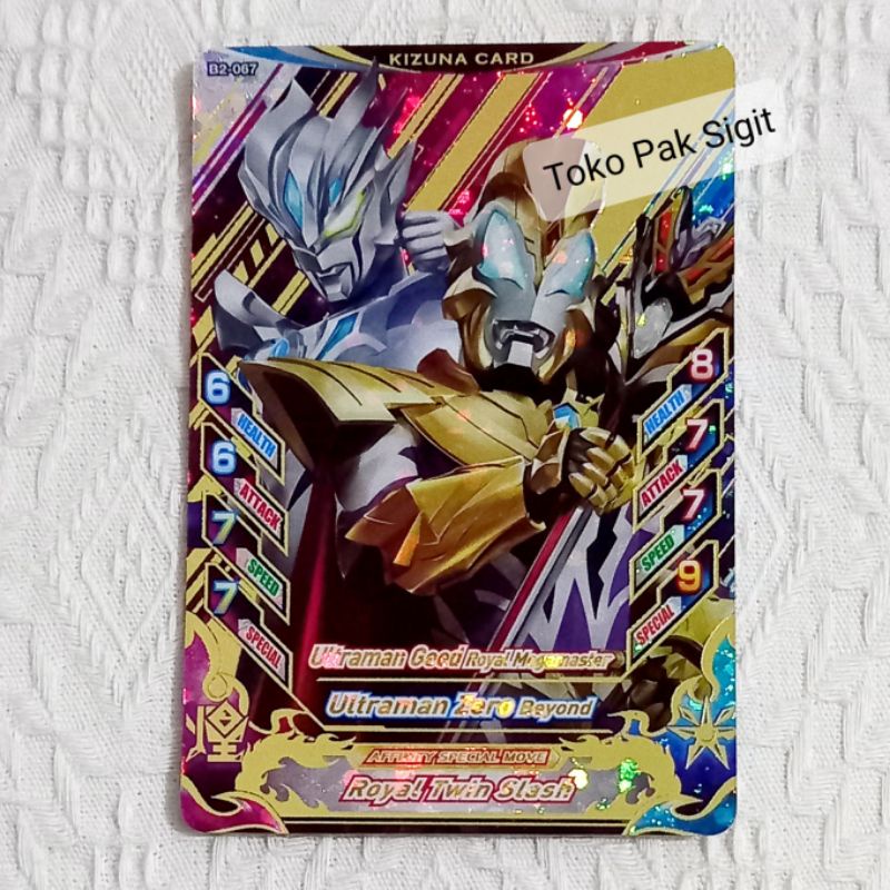 Jual Ultraman Geed Royal Megamaster and Ultraman Zero Beyond B2-067 Ultraman Fusion Fight R/B ...