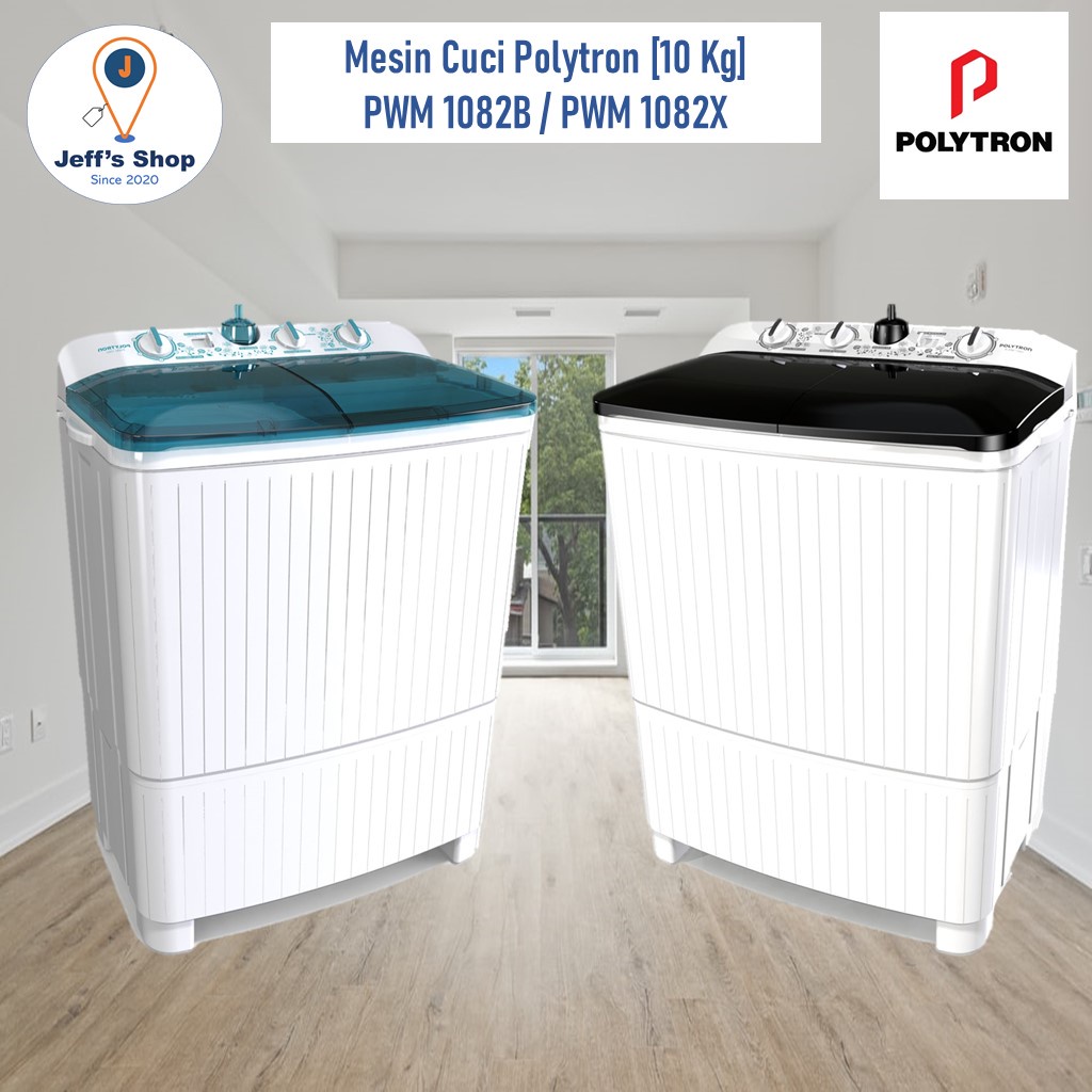 Jual Mesin Cuci Polytron 2 Tabung [10 kg] [Primadona Samba] PWM 1082B ...