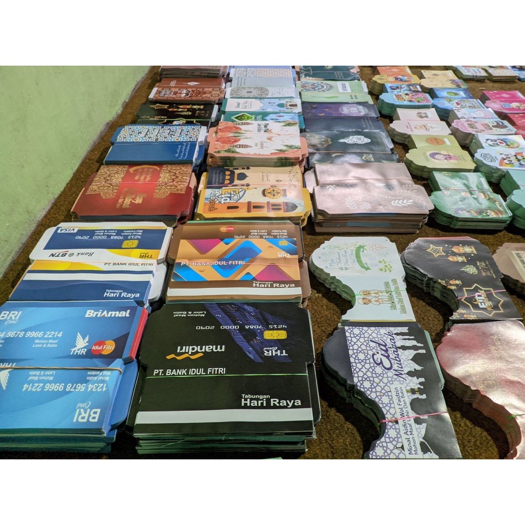 Jual (SIAP PAKAI) [bisa pilih sesuka hati] Amplop BANK Terbaru Uk 7*18 ...