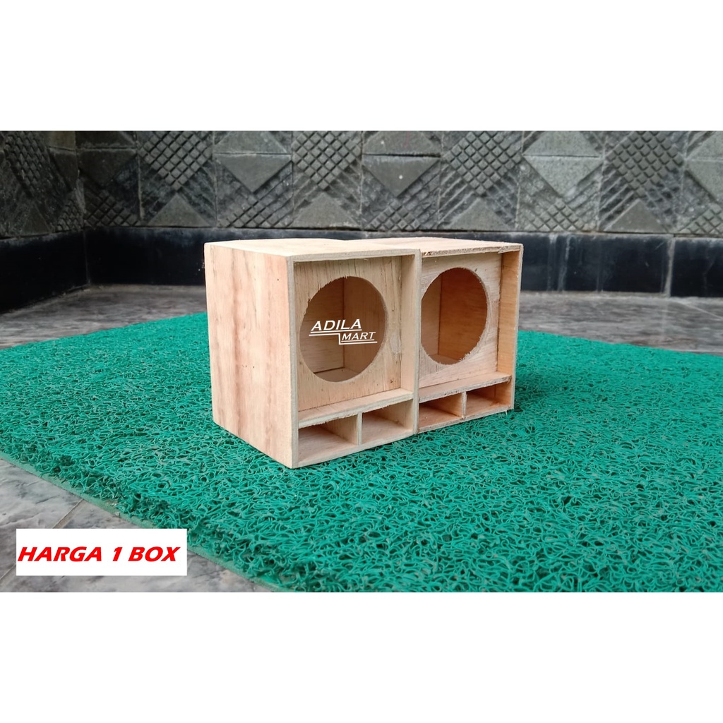 Jual Box Seaker Miniatur Miniscoop 2 inch Singgel Bahan Triplek 3mm ...