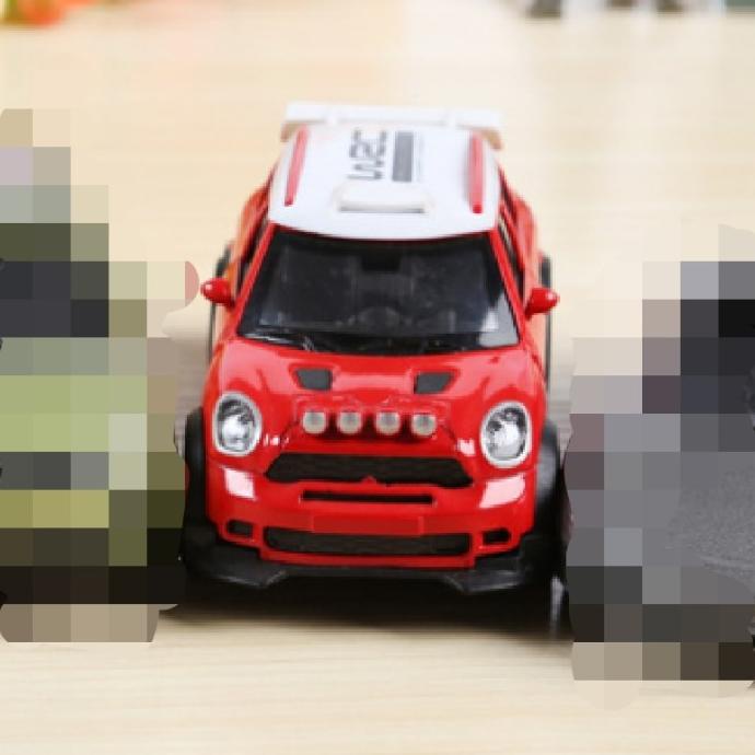 Jual Diecast mobil mini Cooper WRC rally new Hatch Paceman 1/36 Qht ...