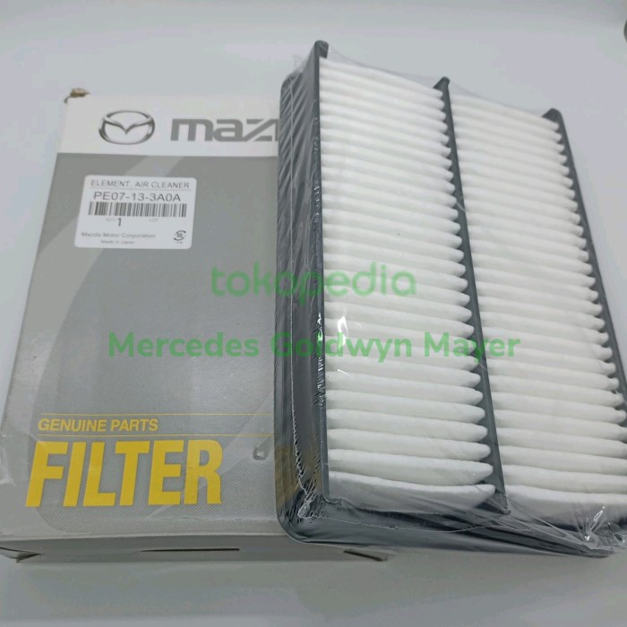 Jual AIR FILTER FILTER UDARA MAZDA CX5 MAZDA 3 MAZDA 6 ORIGINAL PE07-13 ...