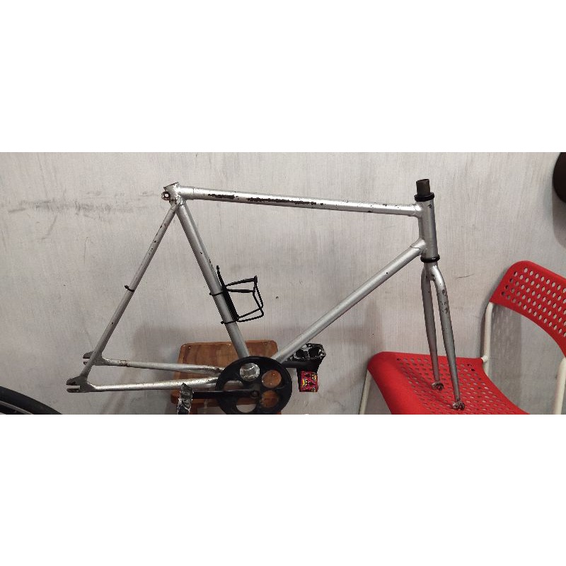 Jual frame fixie bekas silver | Shopee Indonesia