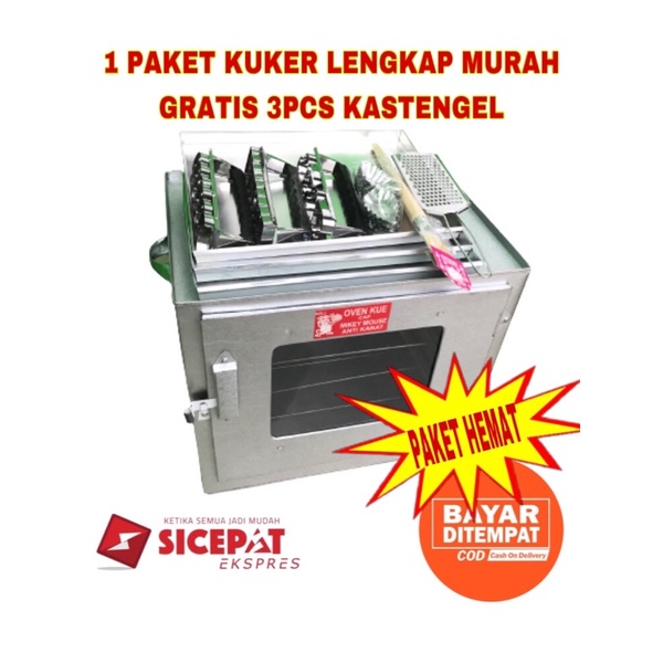 Jual Oven Tangkring Kompor Open Kue 3 Susun Rak Anti Karat Bima Gratis ...