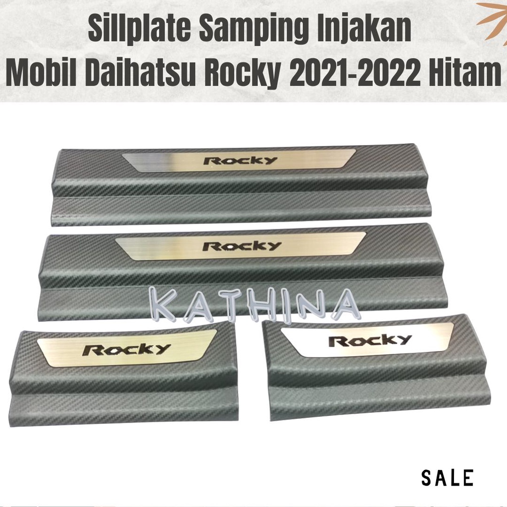 Jual Sillplate Samping Injakan Mobil Daihatsu Rocky 2021-2022 Sill ...