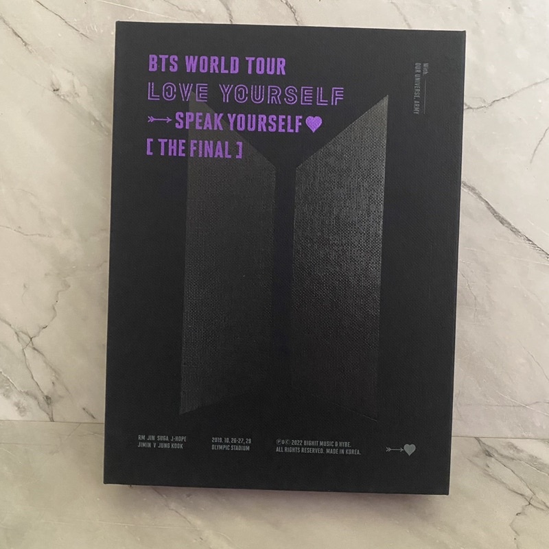 Jual ready BTS bluray sys the final outbox good condition | Shopee Indonesia