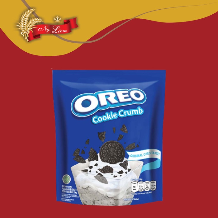 Jual OREO Cookie Crumb / Bubuk Biskuit Oreo 1 kg | Shopee Indonesia