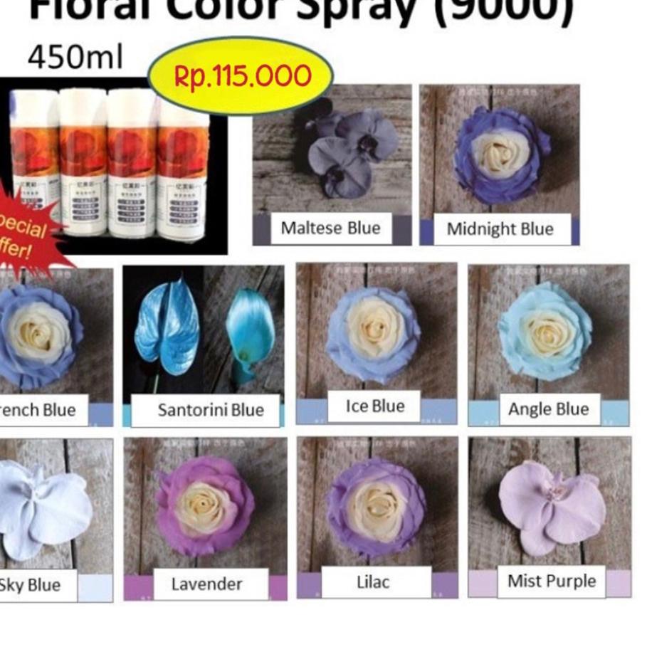 Jual Depan Floral color spray - pylox bunga - cat semprot bunga - mirip ...