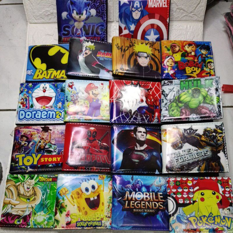 Jual Dompet Anak Cowok PrintingGambar P-96 || Dompet Anak Anak Karakter ...