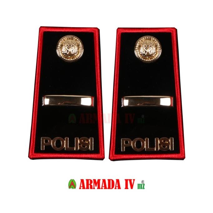 Jual Pangkat PDH IPDA Acrylic list merah terbaik | Shopee Indonesia