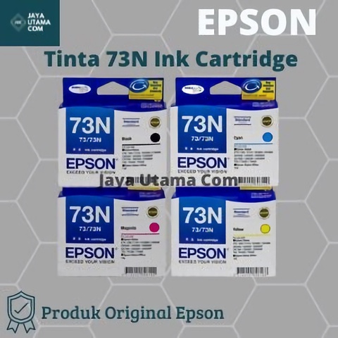 Jual TINTA EPSON 73N YELLOW ORIGINAL (EXP) | Shopee Indonesia